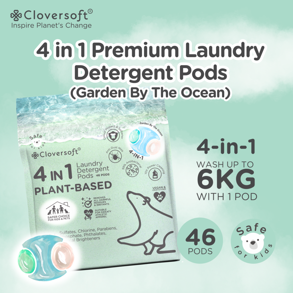 [1 Pack] Cloversoft Plant-Based 4 in 1 Anti Dust Mite Premium Laundry ...