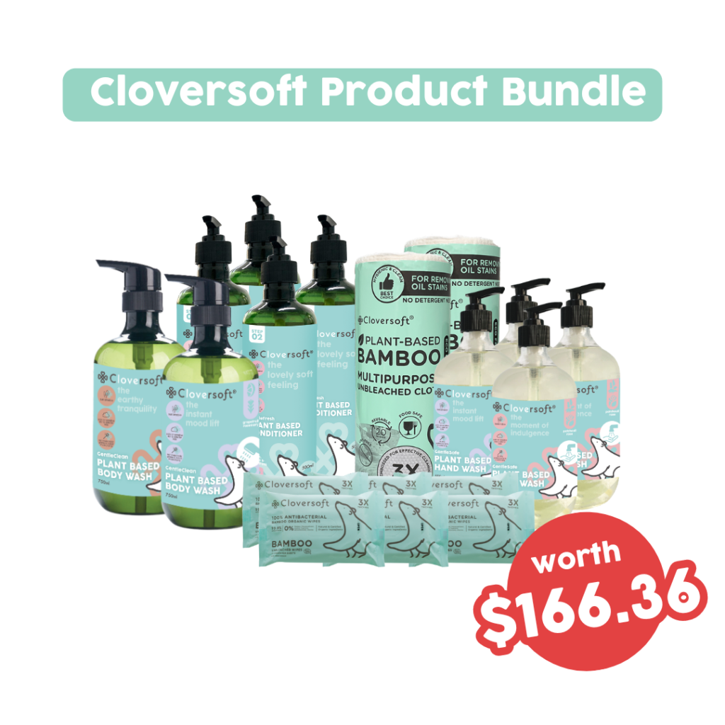 Glenn Yong X Cloversoft Merchandise Lover Set - Puffer Bag & Wet Wipes