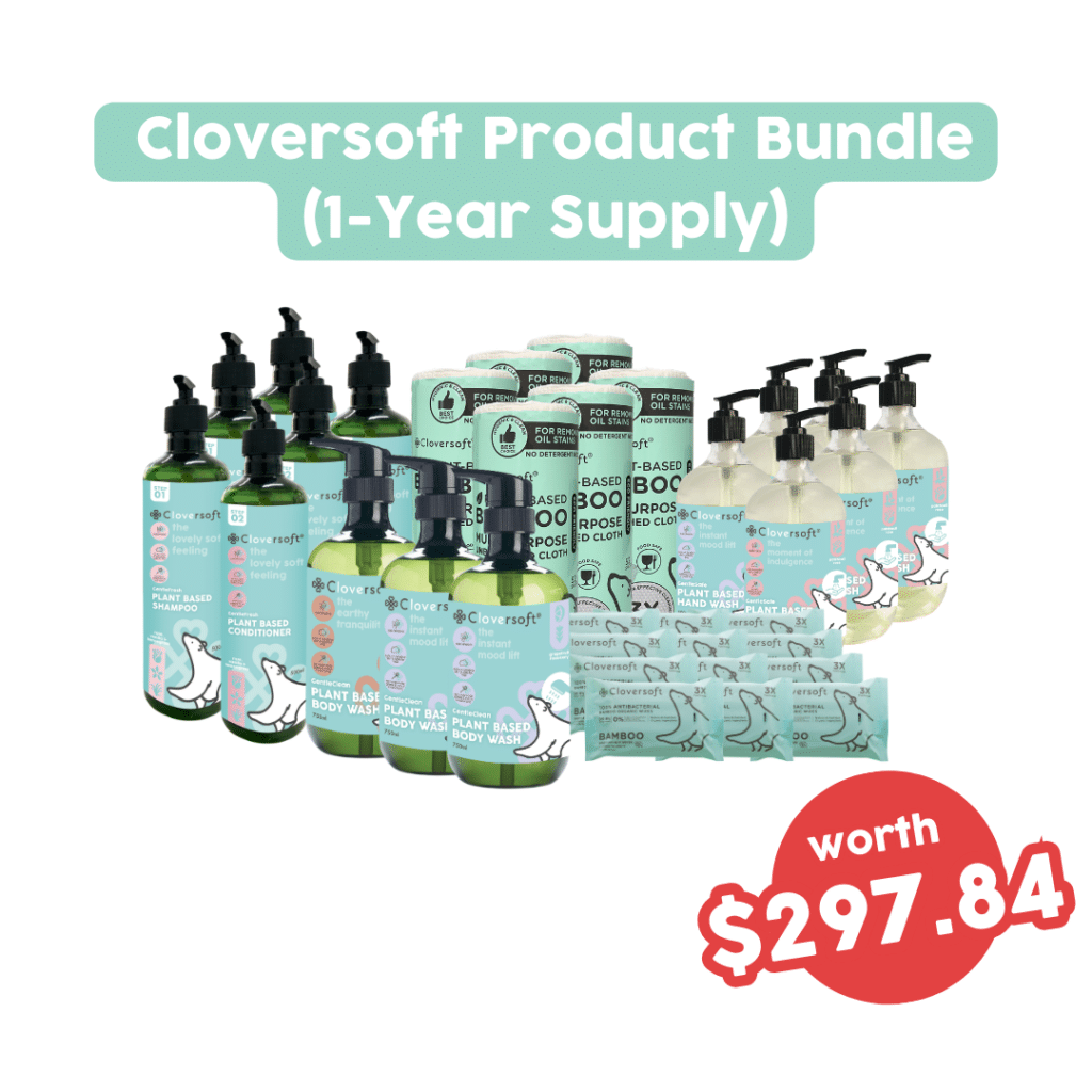 Glenn Yong X Cloversoft Royal Set - Puffer Bag & Wet Wipes