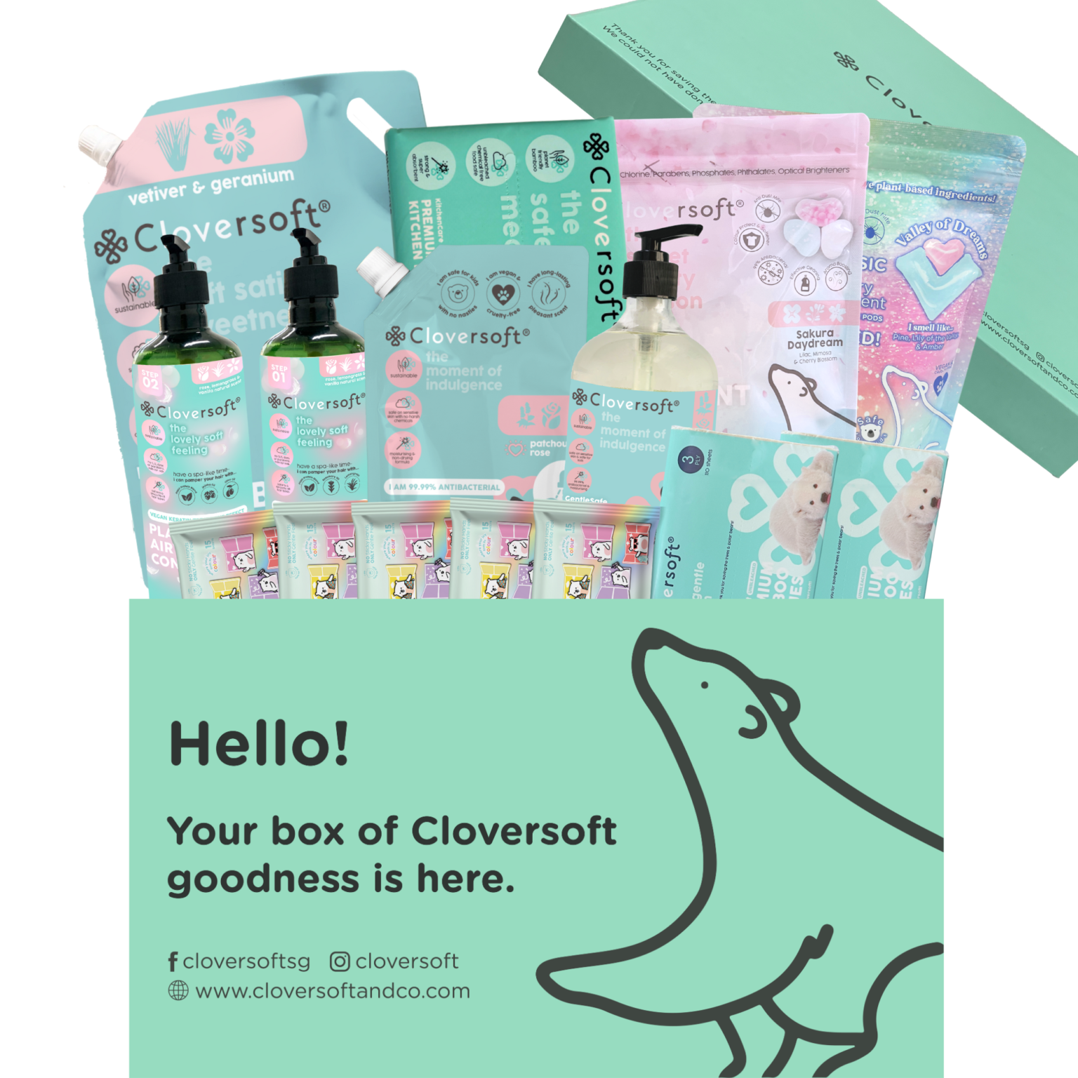 BaBum Bear Gift Box - Cloversoft & Co.